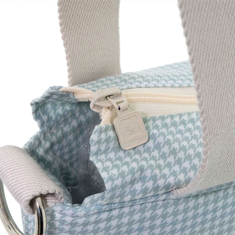 Bolso Talega Mini Windsord Mint de Cambrass - Dos tipos asas