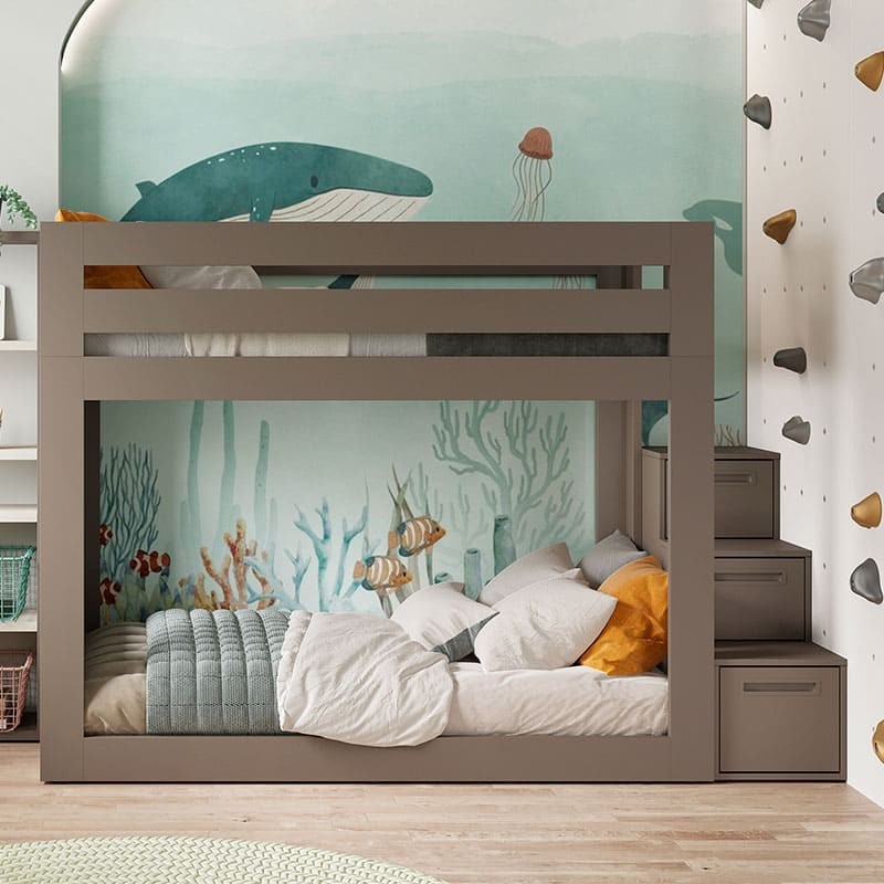 Litera Dado con escalera lateral | Beydecoracion